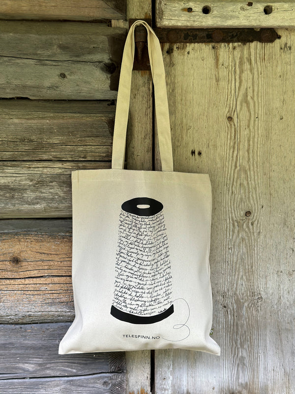 Telespinn handlenett: Garnspole